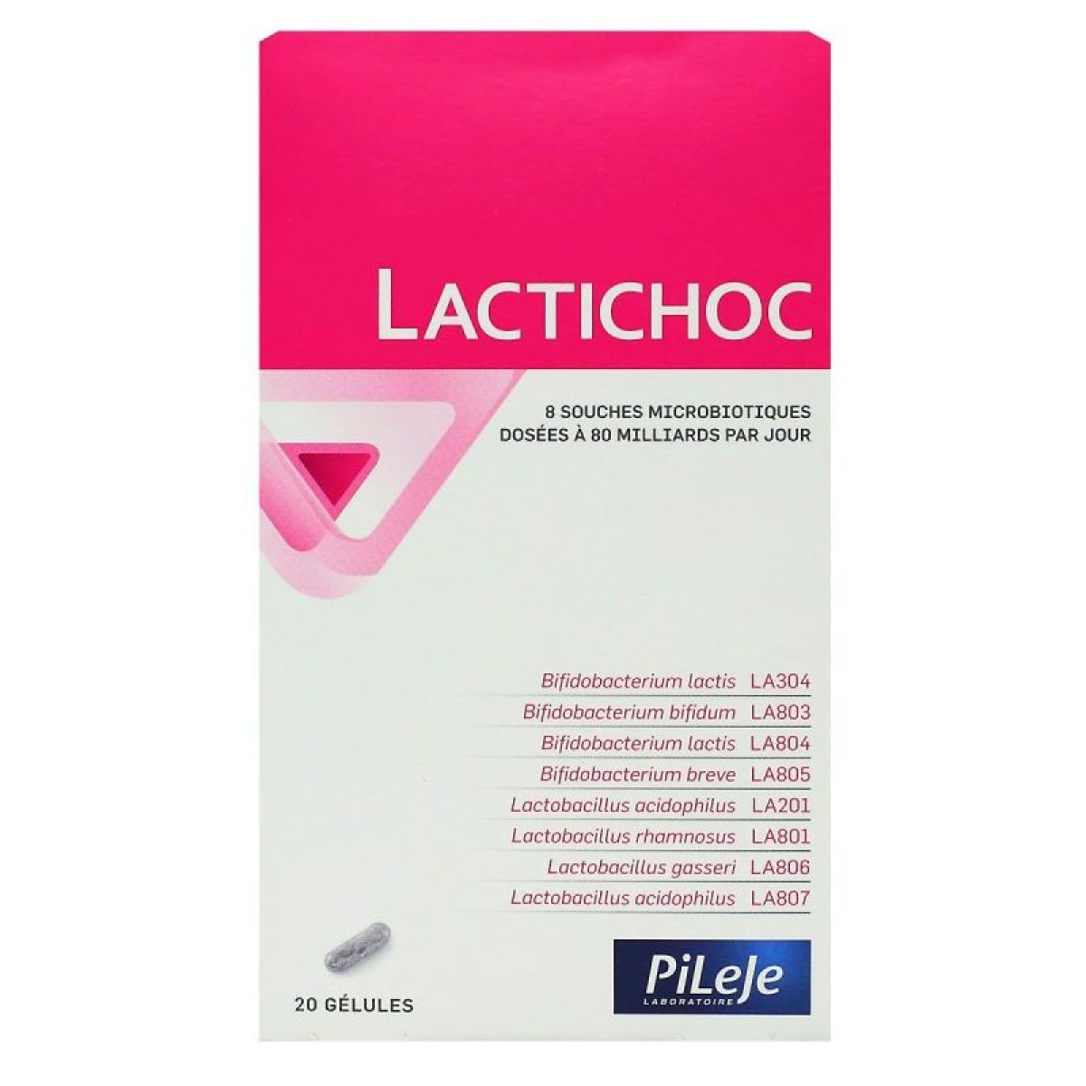 Pileje Lactichoc 20 Gélules