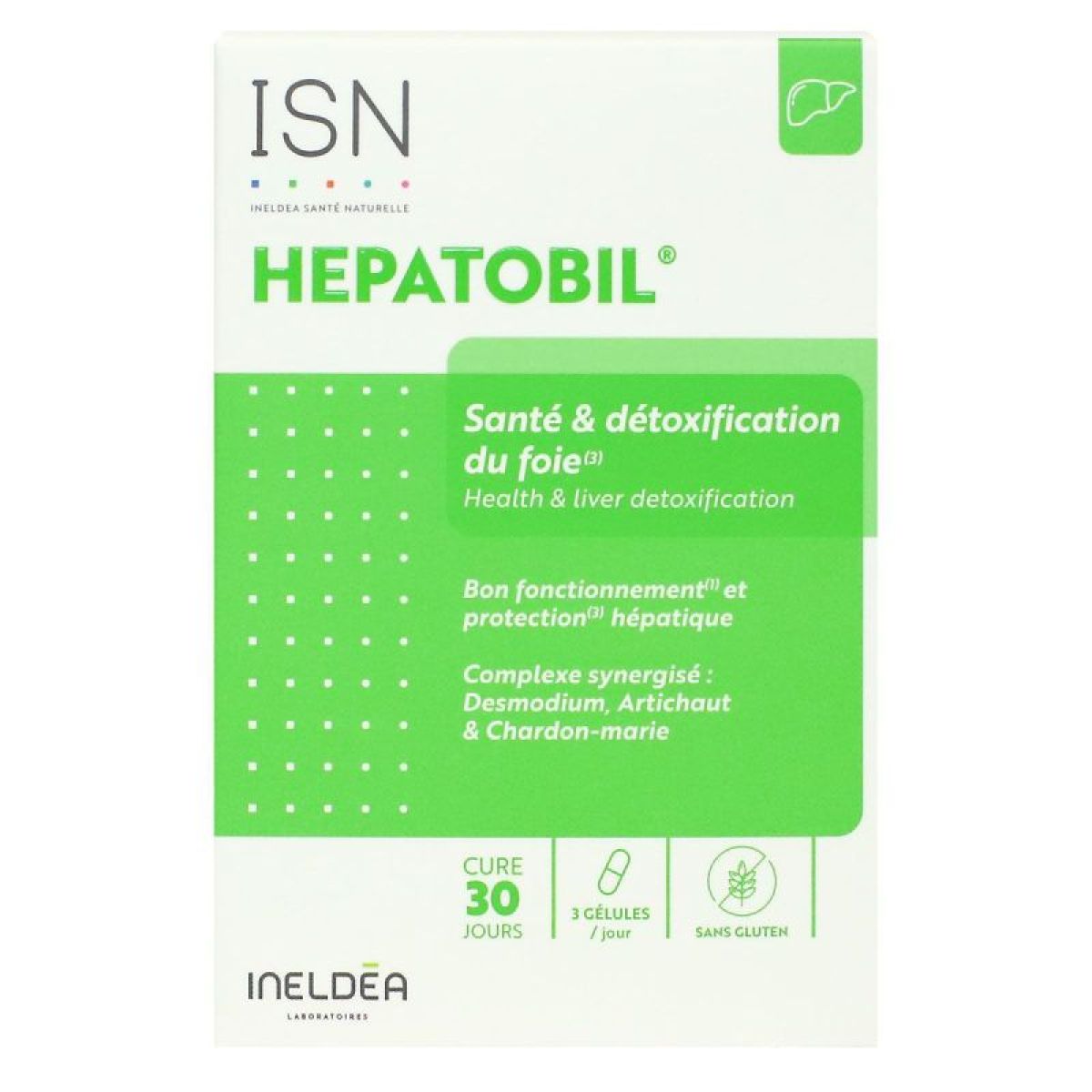 Hepatobil Détox Foie 90 Gélules - Pharmacie Thiers